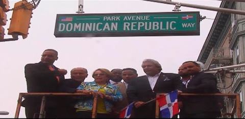 Cónsul dominicano Carlos Castillo encabeza rotulación avenida “RD Way ...