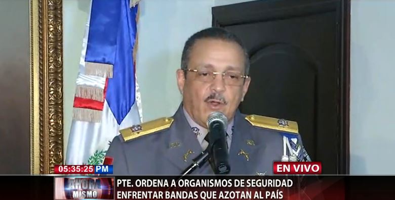 Jefe PN vincula a John Percival Matos en asalto a sucursal del Banco ...