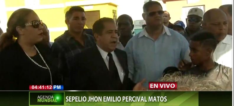 Sepultan a John Percival Matos; incidentes matizan sepelio - CDN - El ...